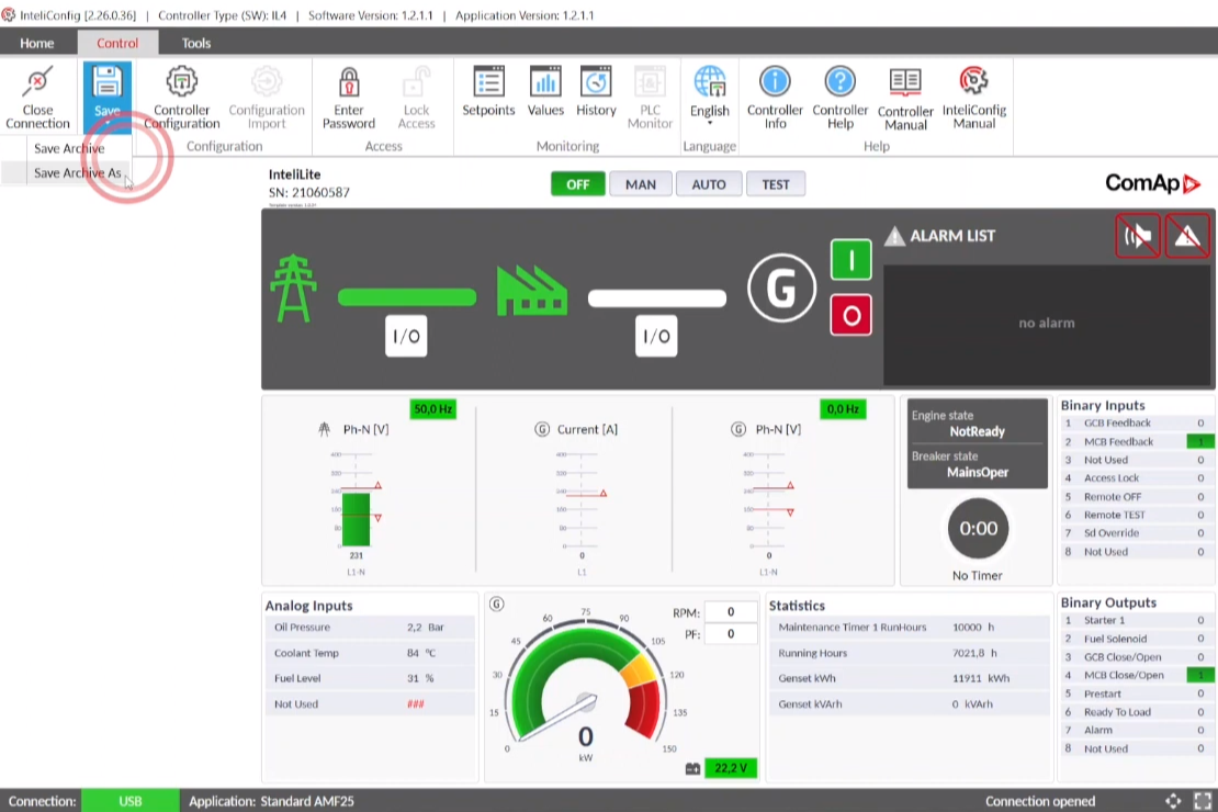 ComAp - InteliNano AMF 5 | ComAp