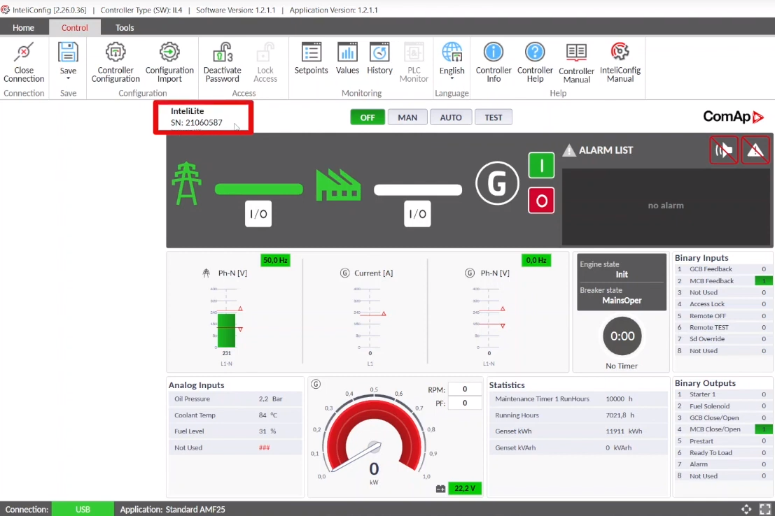 ComAp - InteliLite 4 MRS 16