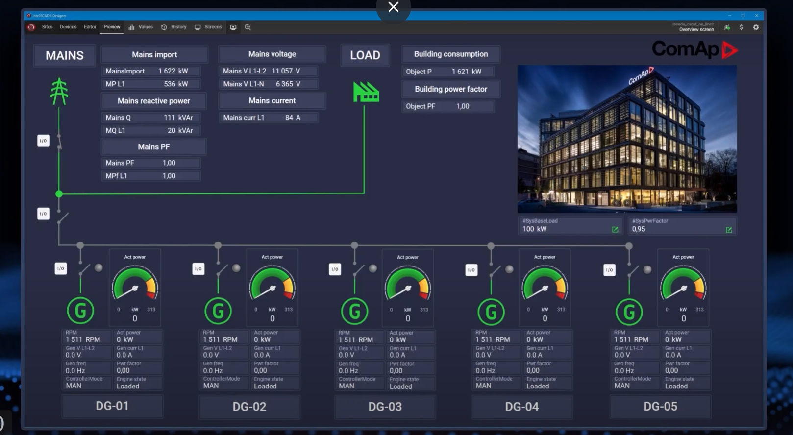 ComAp - InteliVision 10Touch | ComAp